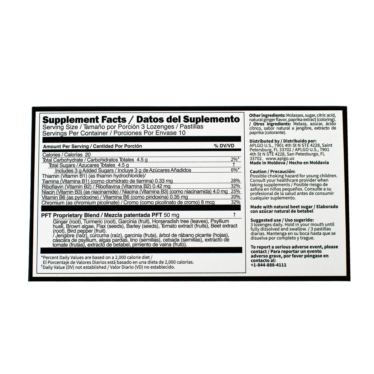 APLGO-PFT (Perfect) Plant DNA Lozenge Drops for Healthy Weight – Your ...